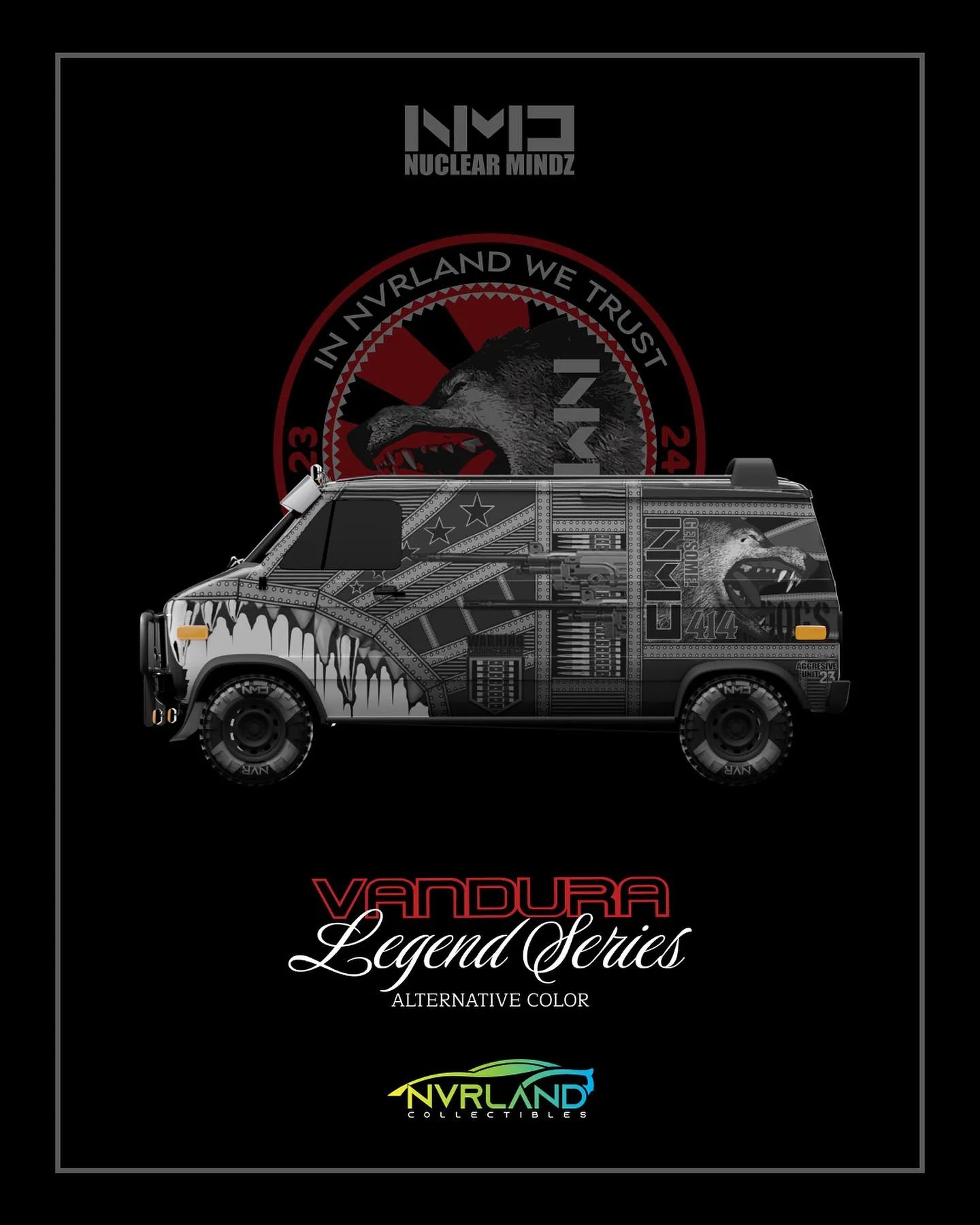 NVRLand Vandura Legends Series Wardogs Alternate Color Design 1/300 ...